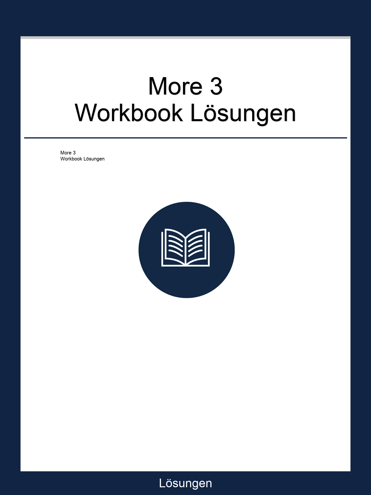 More 3 Workbook Lösungen PDF